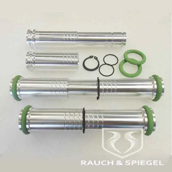 R&S Billet Aluminum Oil Return Tube - LN Engineering