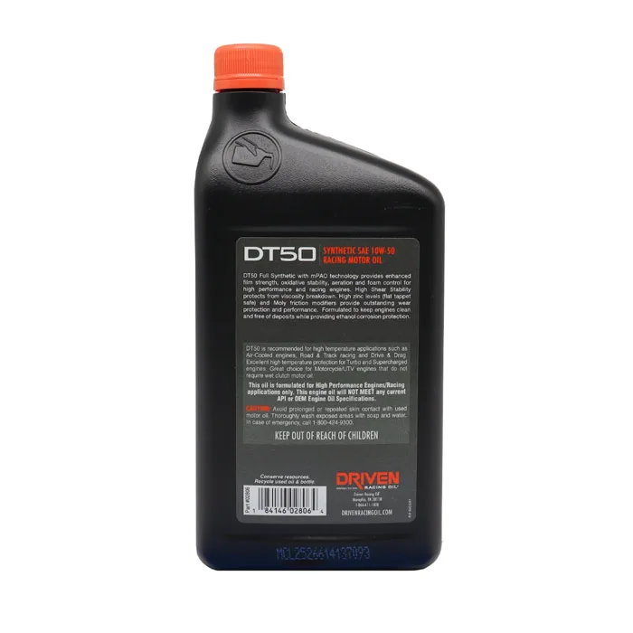 Driven DT50 10w50 Oil Change Bundle for Porsche 924 944 968 928 Models